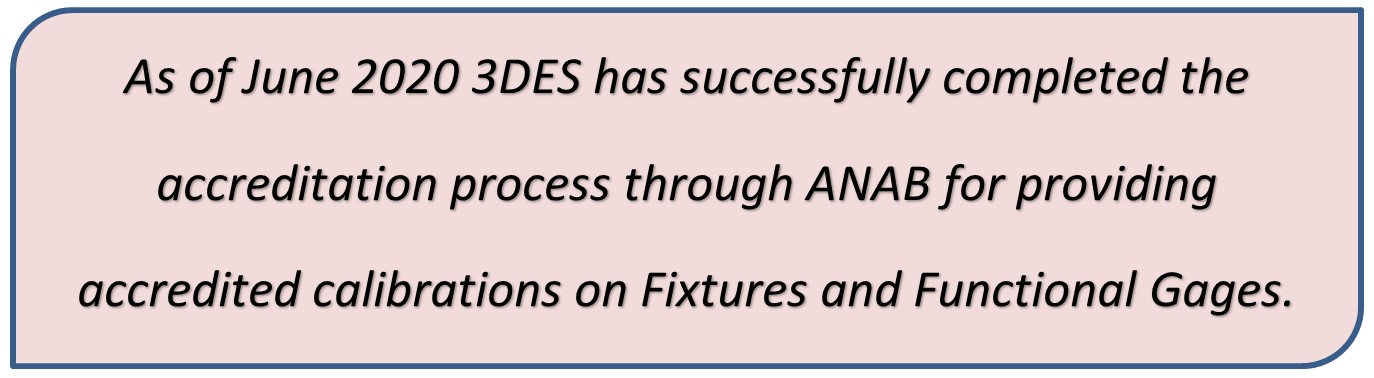 Ensuring Accuracy of Gages and Fixtures Through Accredited Calibrations ...