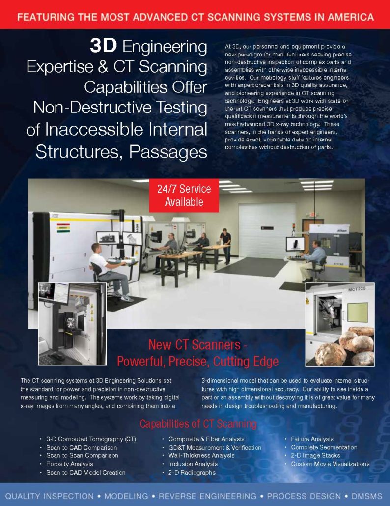 Industrial CT Scanning and 3D X-Ray Analysis Solutions | 3D Engineering ...
